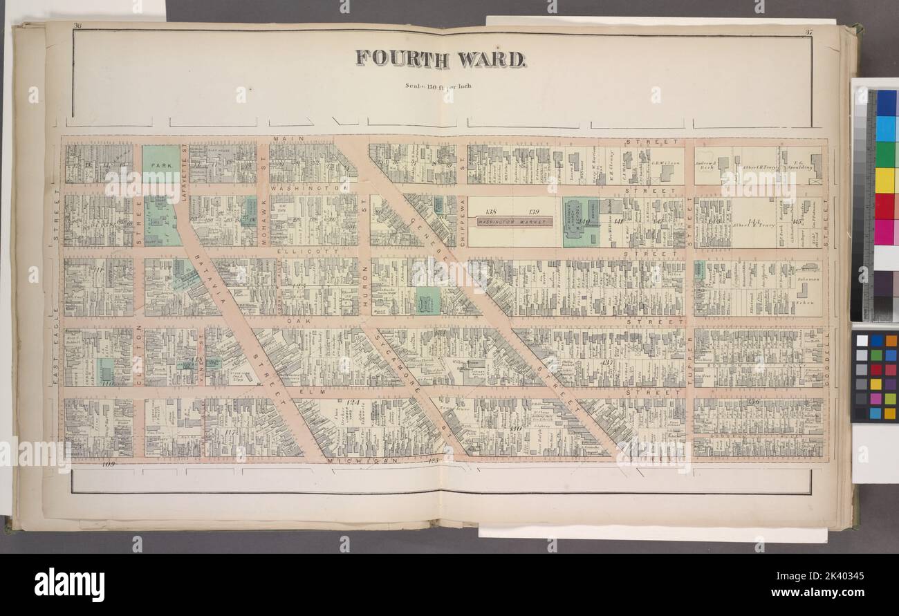 Fourth Ward. Cartographic. Maps. 1872. Lionel Pincus and Princess ...