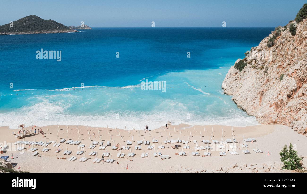 Kaputas beach Lycia coast Turkey Kaputas Beach, Mediterranean Sea, Kas ...