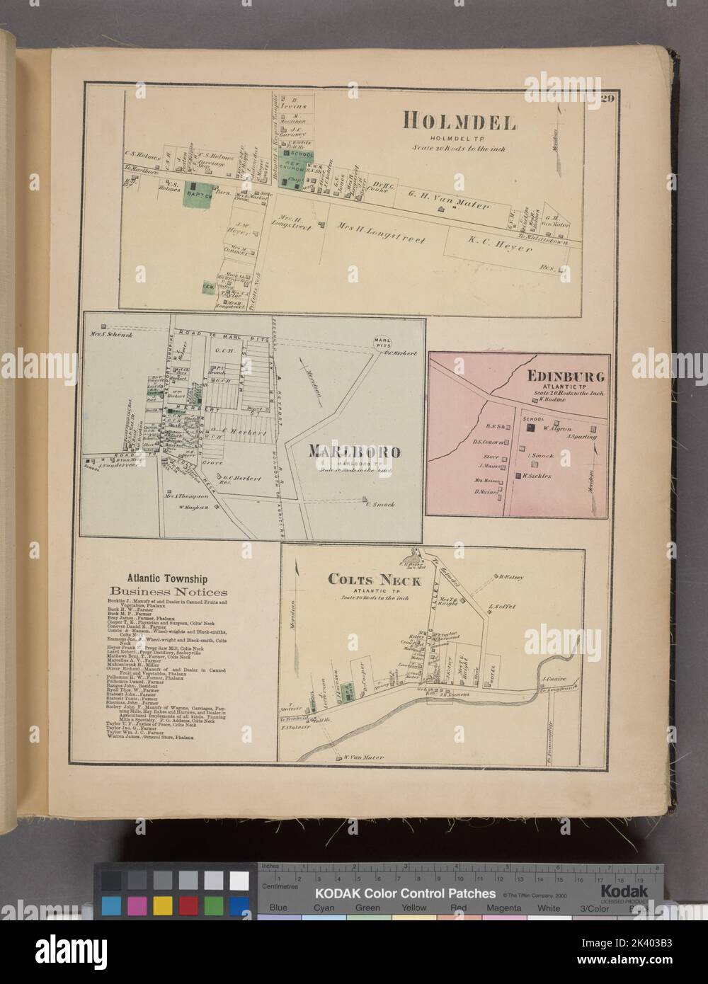 Holmdel Village; Marlboro Village; Edinburg Village; Atlantic Township ...