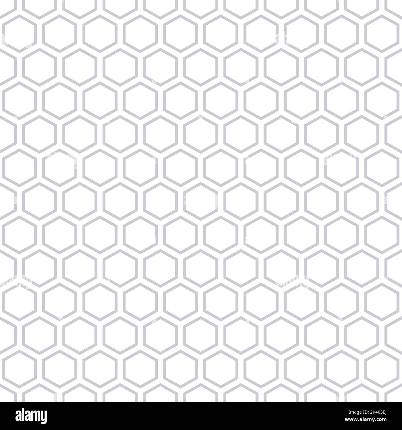 Vector hexagon cells seamless Cut Out Stock Images & Pictures - Alamy