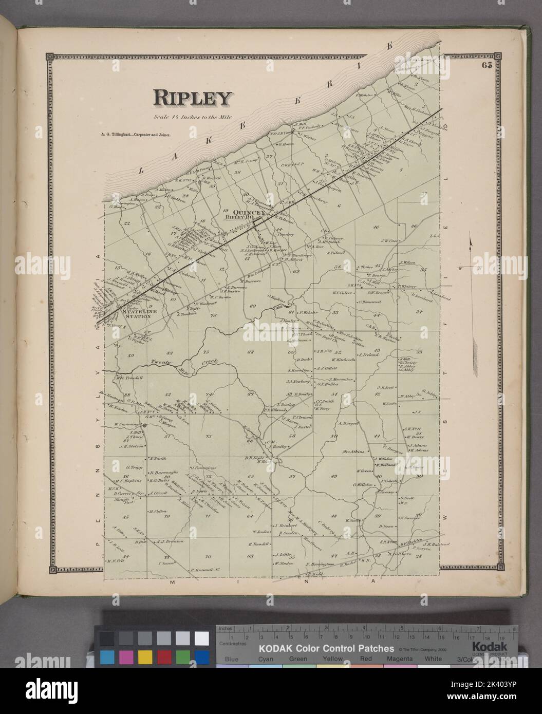 Map of ripley hi-res stock photography and images - Alamy