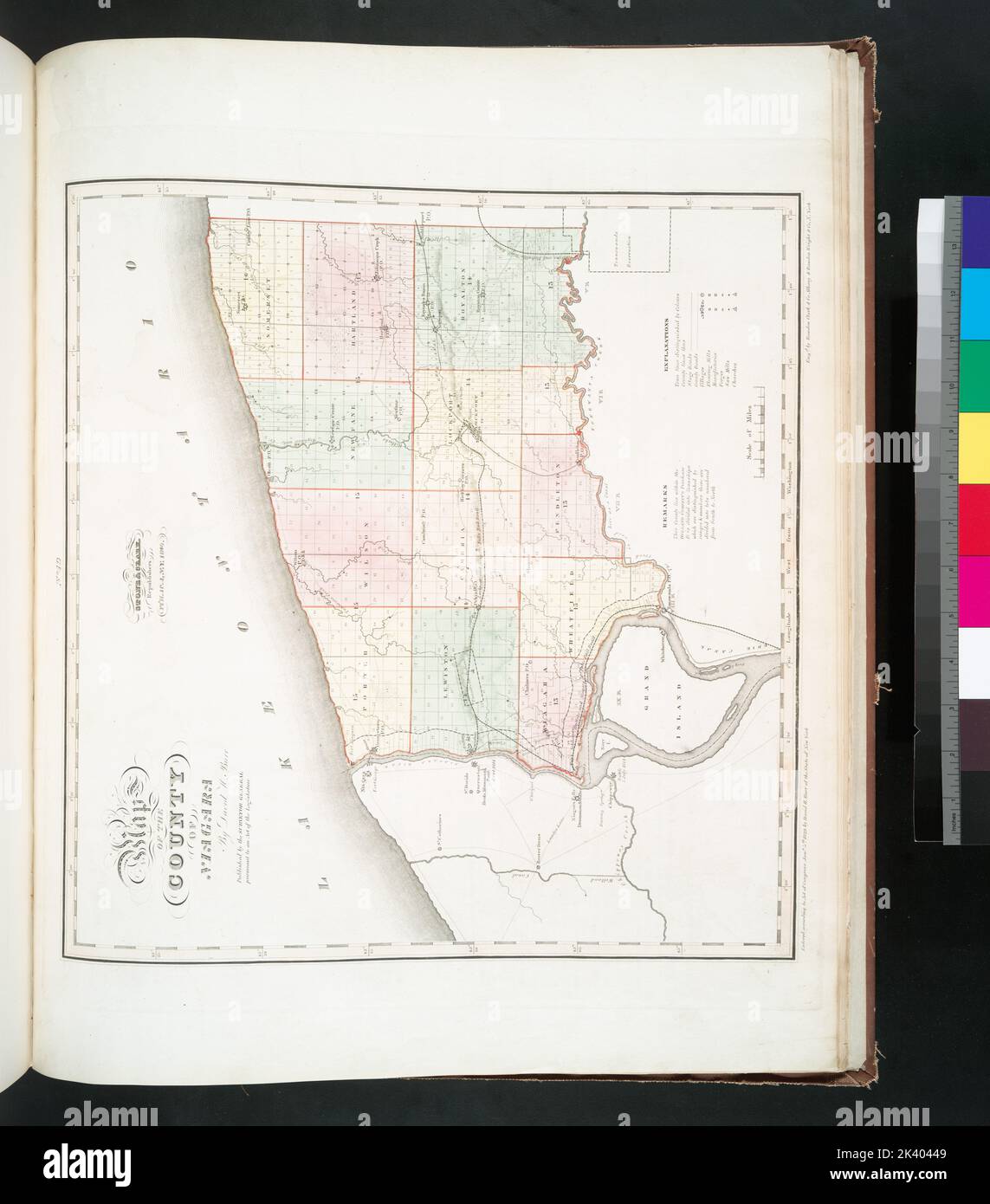 Map of the county of Niagara Cartographic. Atlases, Maps. 1841. Lionel ...