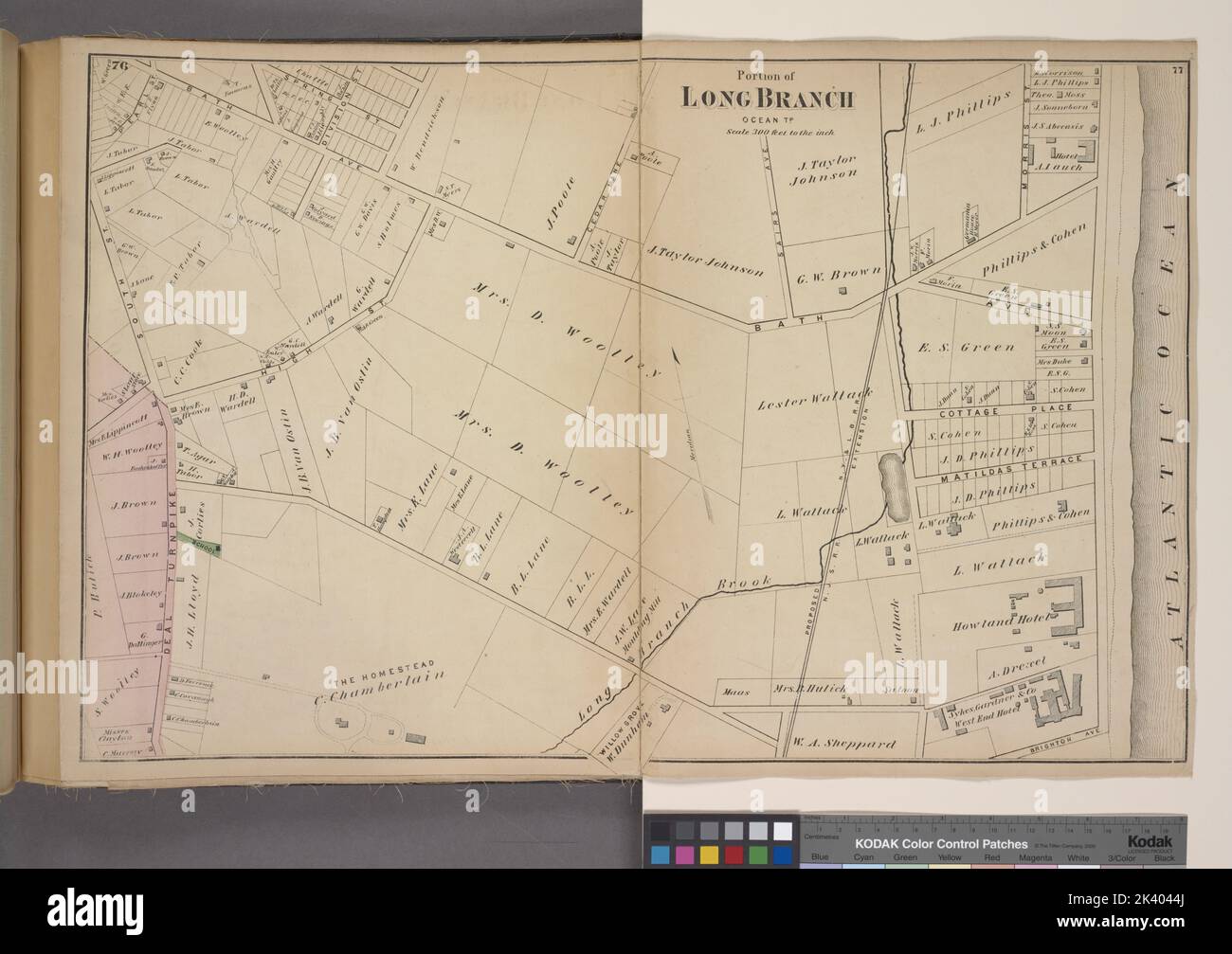 Monmouth county new jersey map hi-res stock photography and images - Alamy
