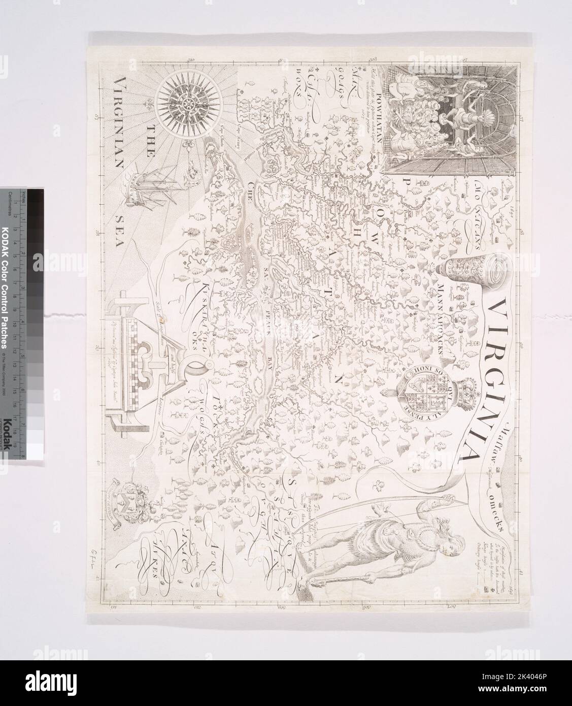 Virginia Cartographic. Maps. 1819. Lionel Pincus and Princess Firyal ...