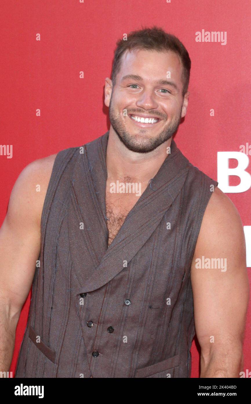 Los Angeles, CA. 28th Sep, 2022. Colton Underwood at arrivals for BROS Premiere, Regal LA Live ...
