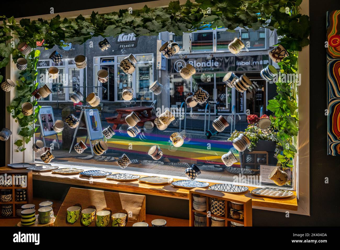 INGA ELIN CERAMICS REYKJAVIK ICELAND Stock Photo - Alamy