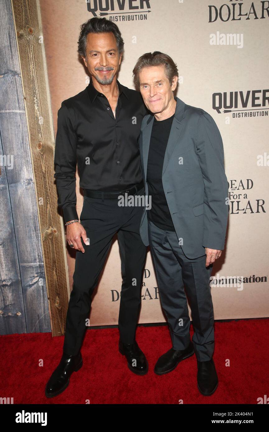 29 September 2022 - Los Angeles, California - Benjamin Bratt, Willem ...