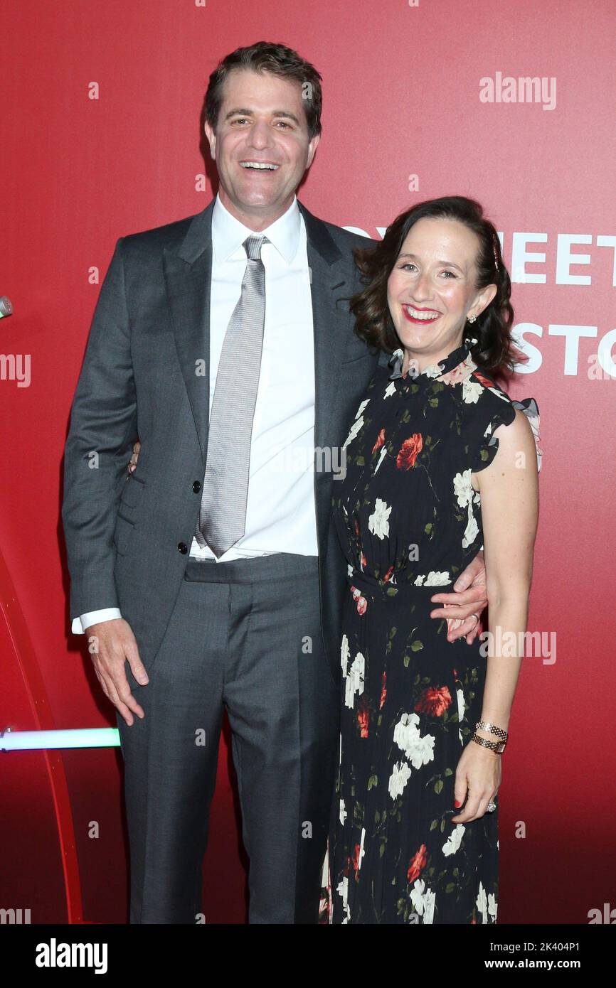 Los Angeles, CA. 28th Sep, 2022. Nicholas Stoller, Francesca Delbanco ...
