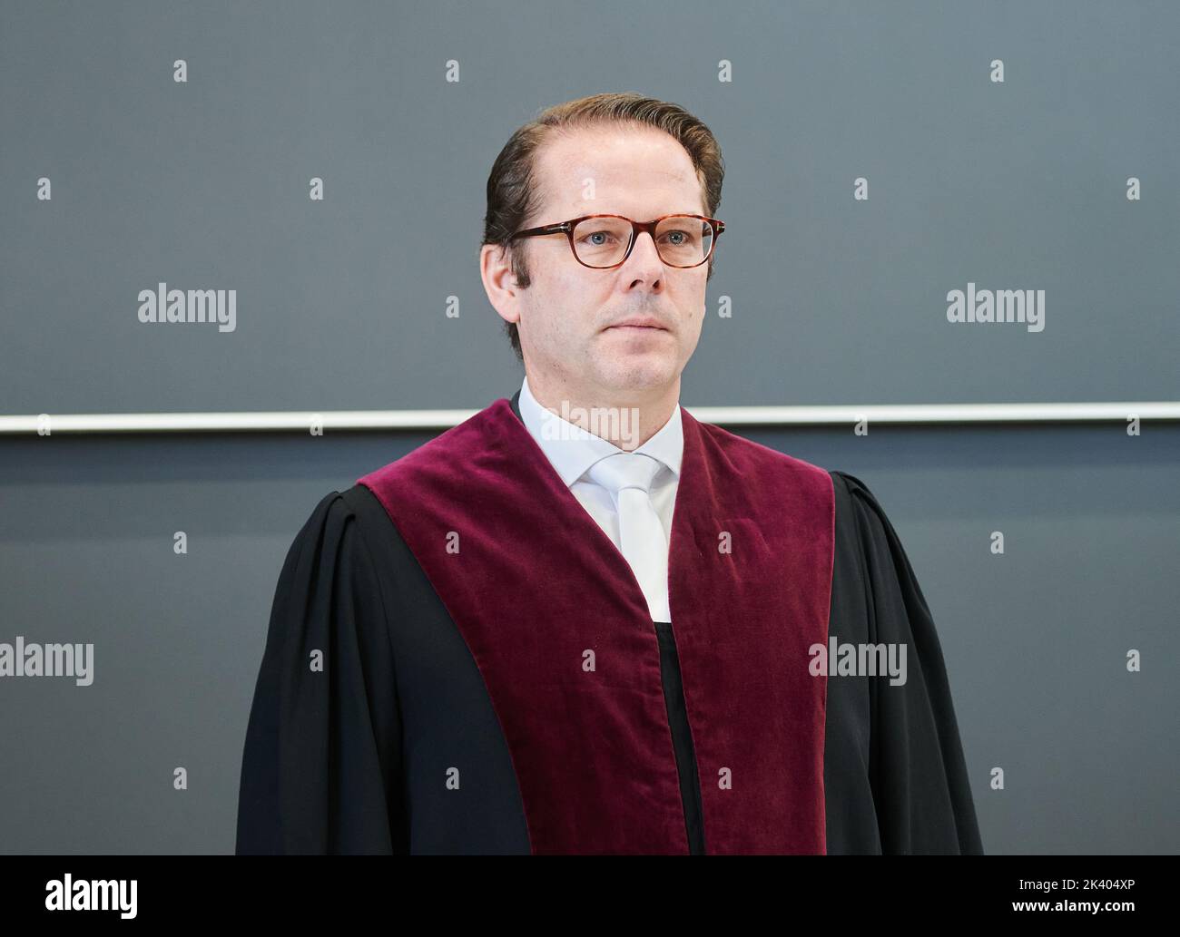 Berlin, Germany. 28th Sep, 2022. Christian Burholt, a judge of Berlin's ...