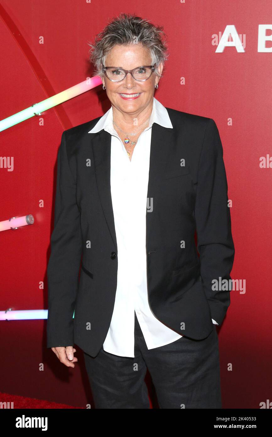 LOS ANGELES - SEP 28: Amanda Bearse at the Bros Premiere at Regal LA ...