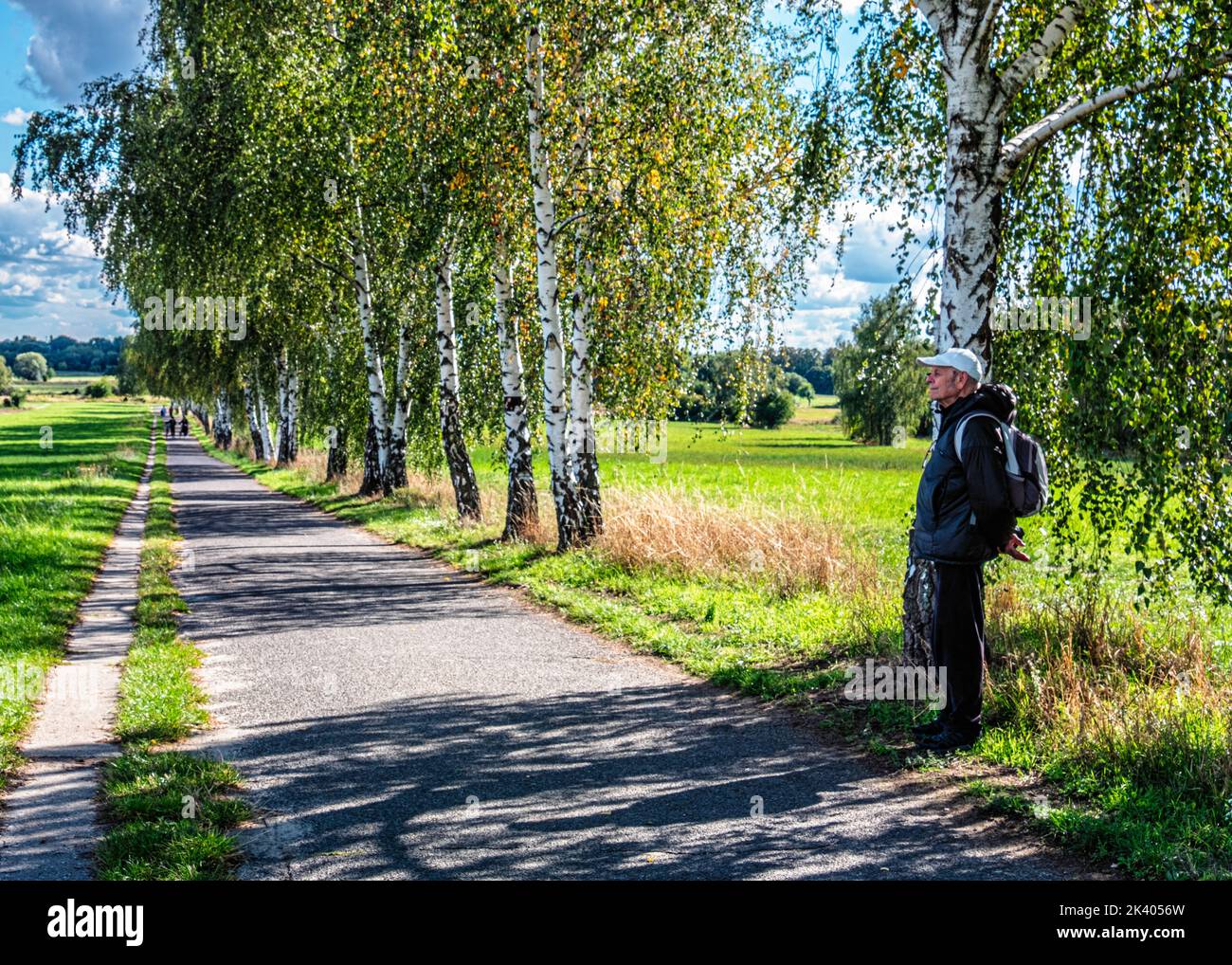 Walking berlin wall route hi-res stock photography and images - Alamy