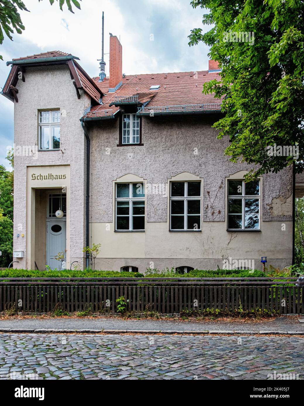 Historic Old school, listed building, monument status,Alt-Lübars 23 ...