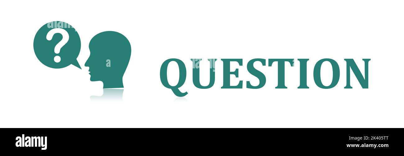 Illustration of a question concept Stock Photo - Alamy