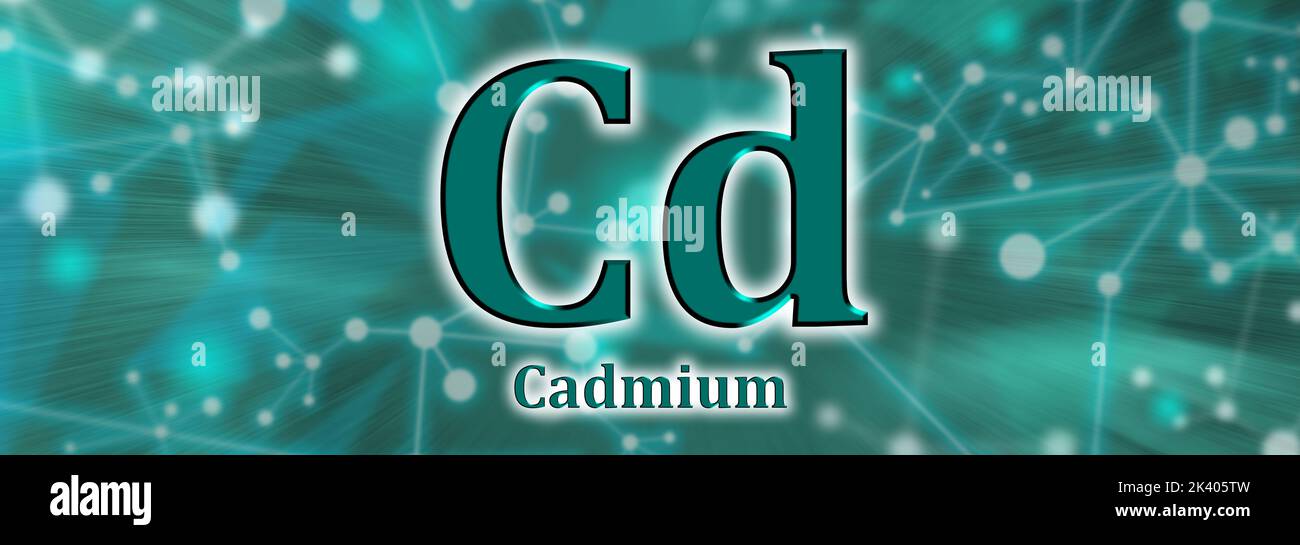 Chemical symbol cd hi-res stock photography and images - Alamy