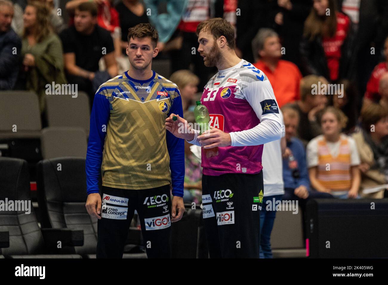 Aalborg, Denmark. 28th Sep, 2022. Andreas Wolff (33) of Lomza Industria ...