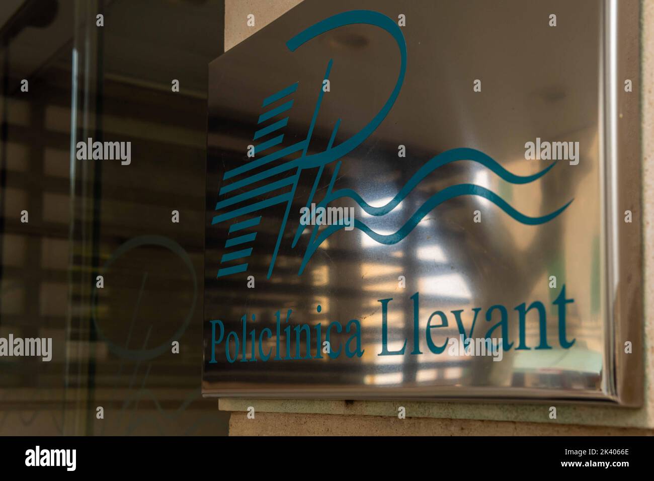 Felanitx, Spain; september 21 2022: Main facade of the private health ...