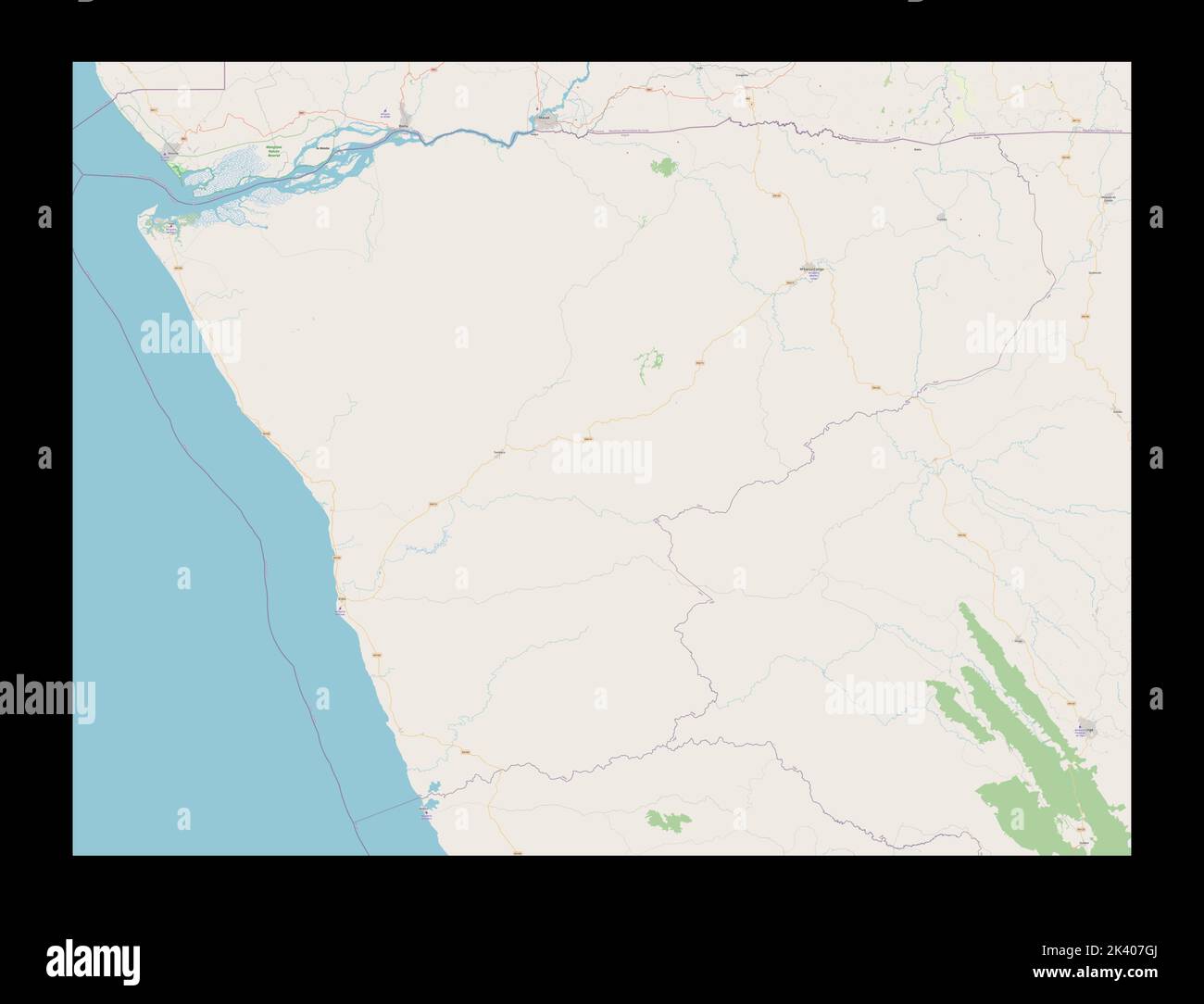 Map of zaire hi-res stock photography and images - Alamy