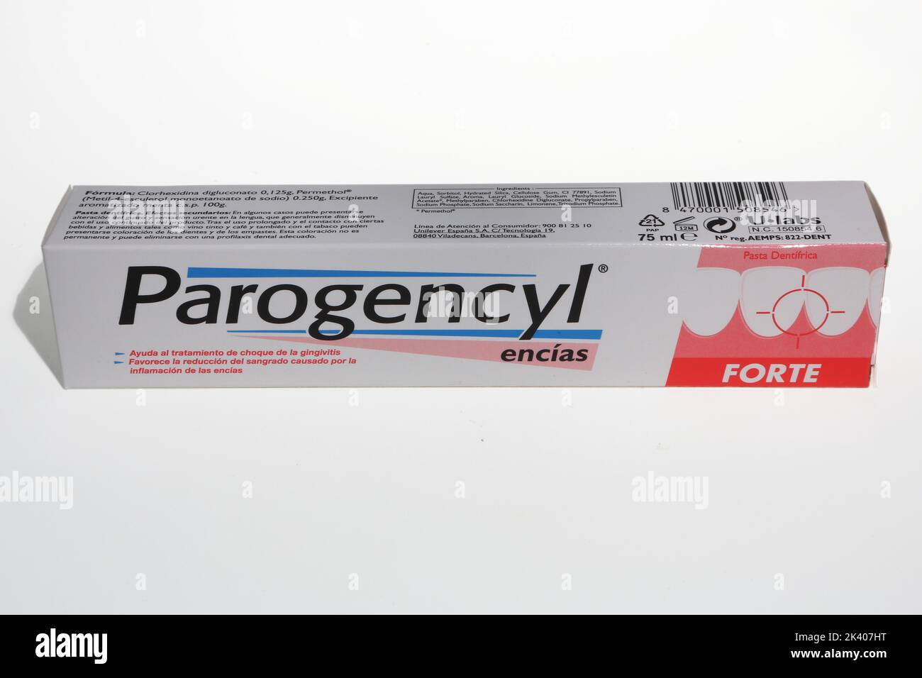 Cleaning of hypersensitive gingival areas hi-res stock photography and ...