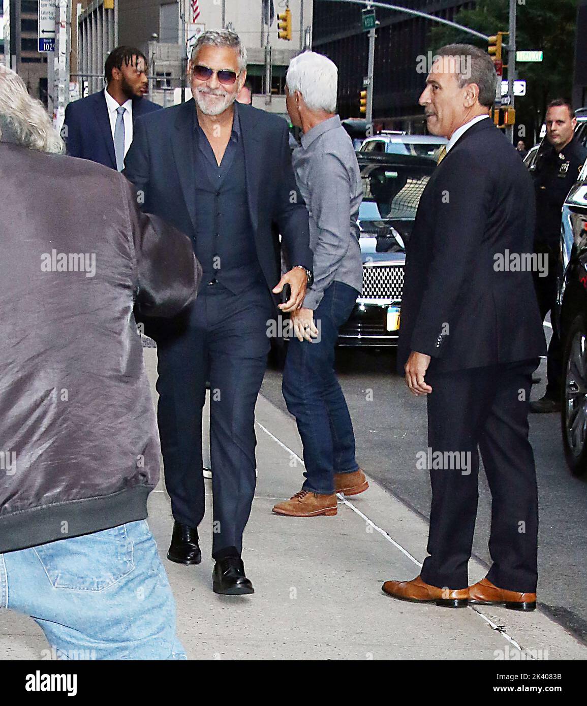 Celebrities At The Late Show With Stephen Colbert Studios. -PICTURED ...