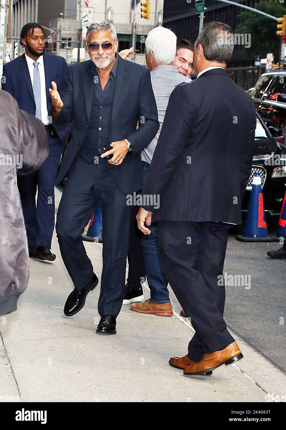 Celebrities At The Late Show With Stephen Colbert Studios. -PICTURED ...