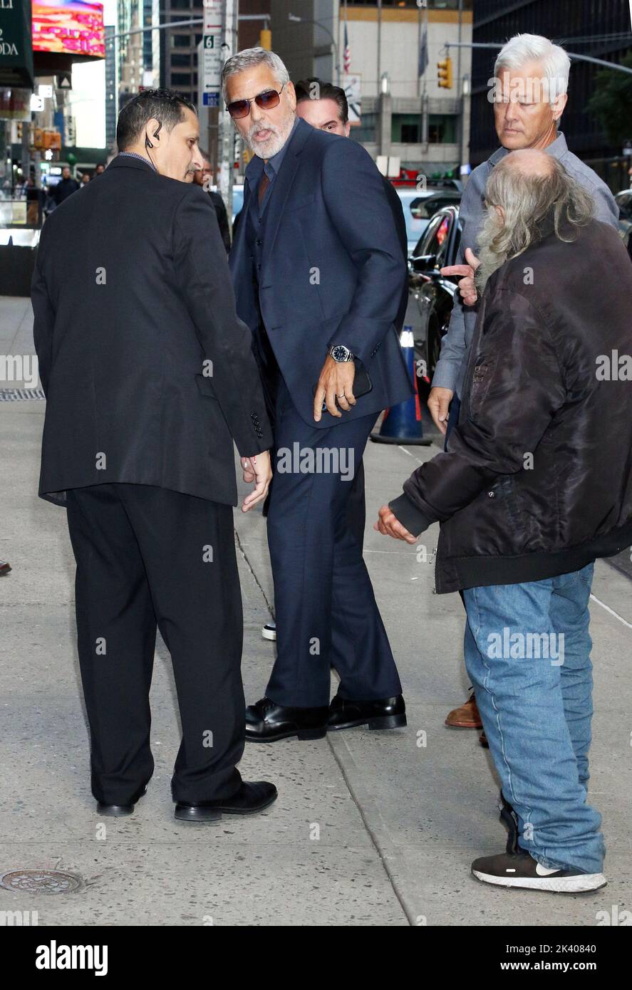 Celebrities At The Late Show With Stephen Colbert Studios. -PICTURED ...