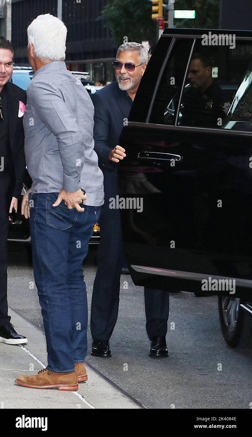 Celebrities At The Late Show With Stephen Colbert Studios. -PICTURED ...