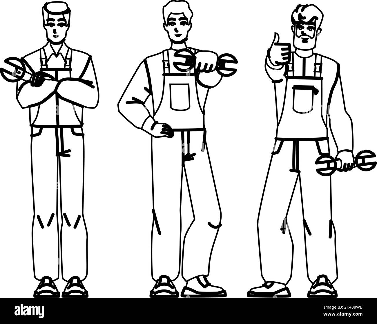 mechanic technical vector Stock Vector Image & Art - Alamy