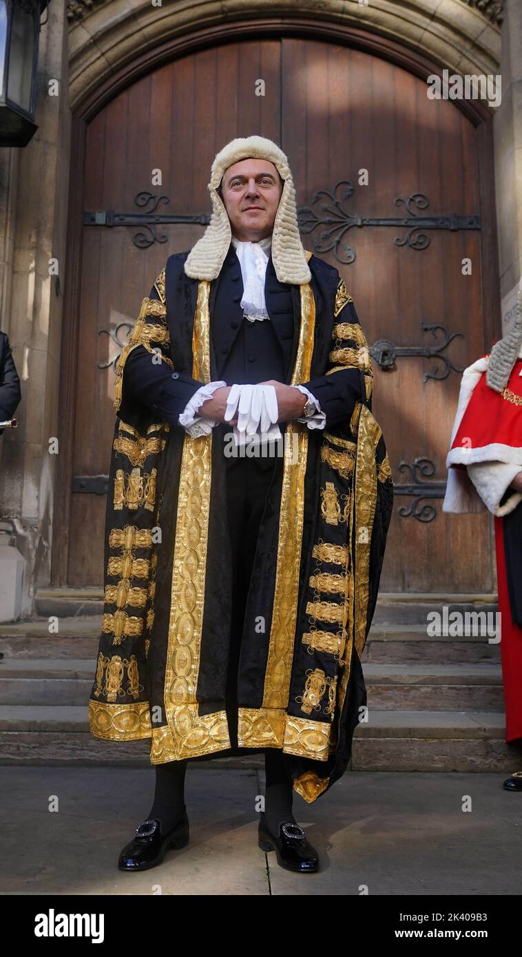 Justice Secretary Brandon Lewis at the Royal Courts of Justice, in ...