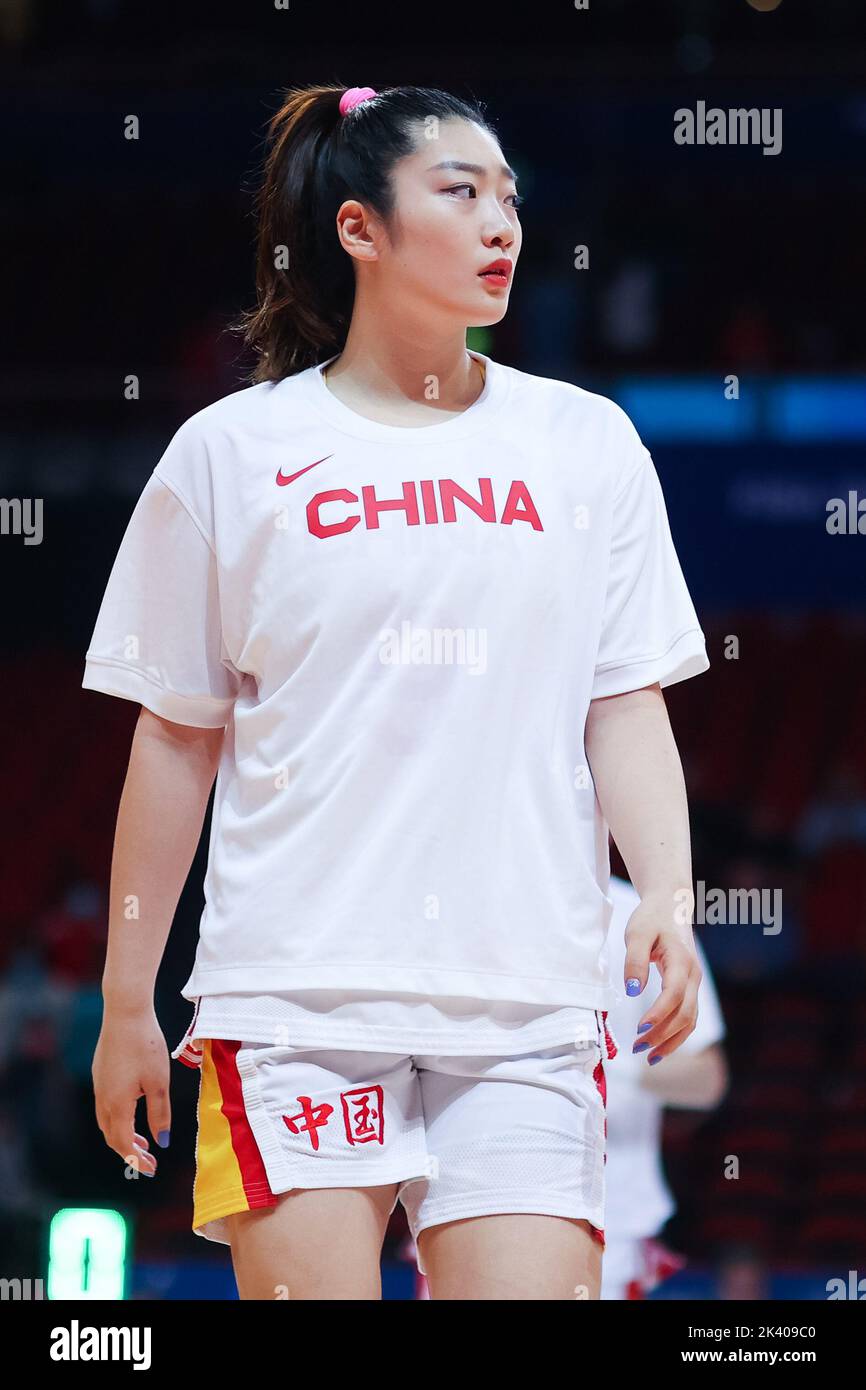 Sydney, Australia, 29 September, 2022. Ru Zhang of China looks on ...