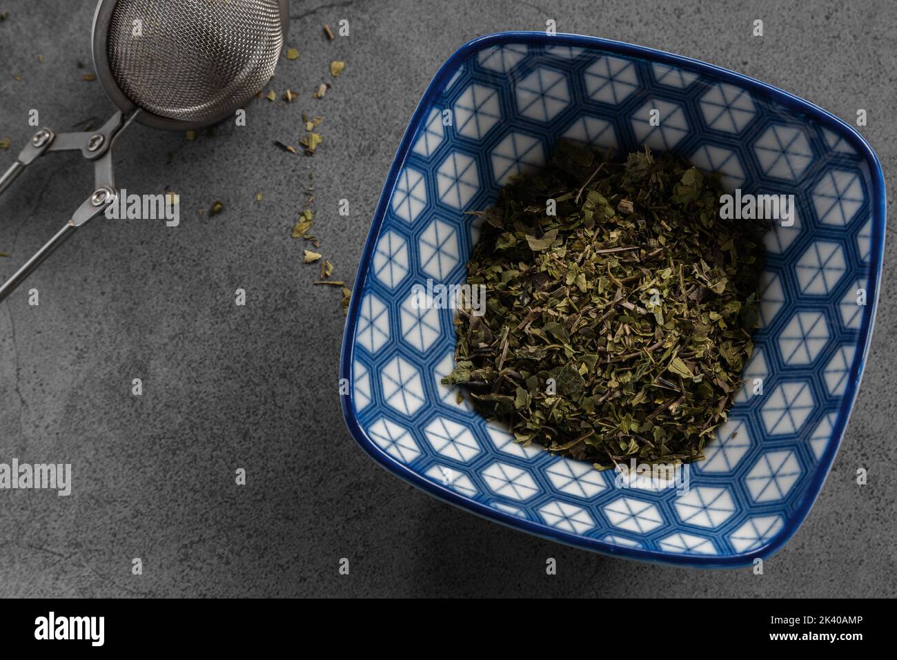 CBD infusion with hemp, verbena and stevia Stock Photo - Alamy