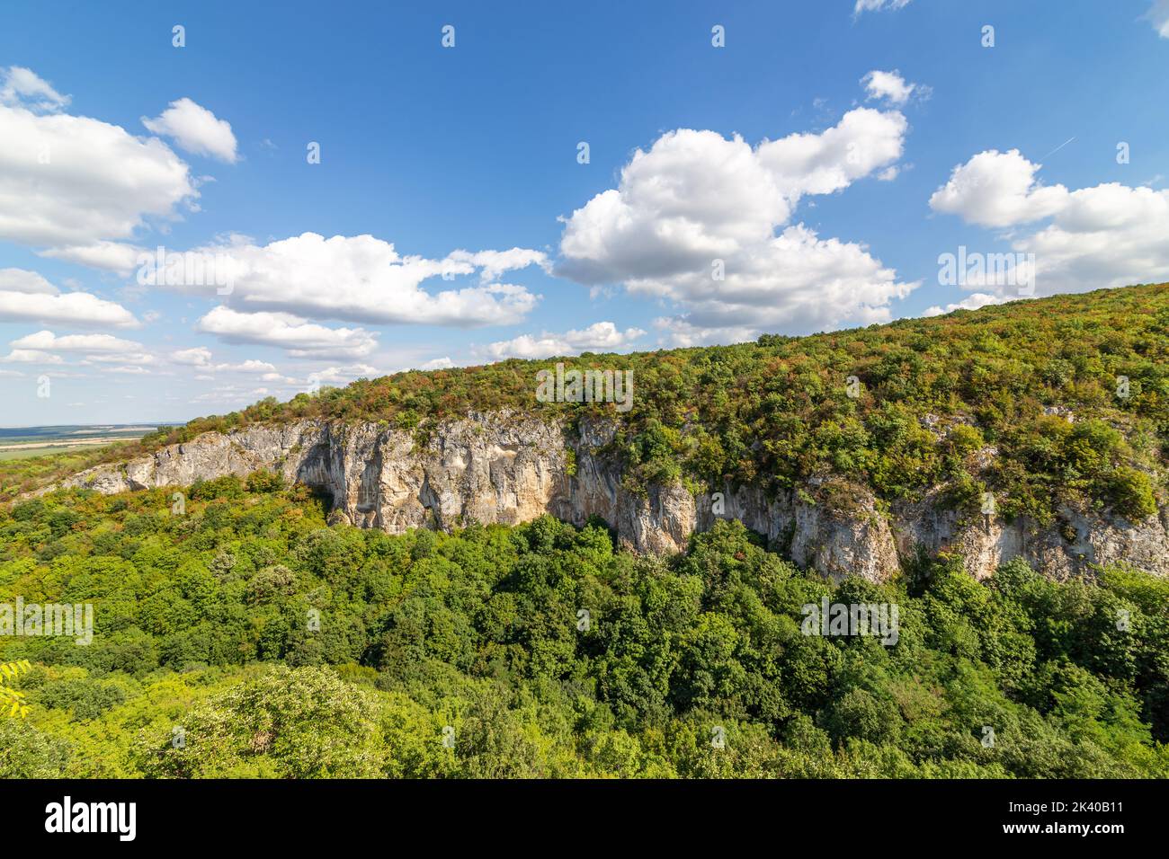 The nature of the Lovech region in Bulgaria. The Danube plain and ...