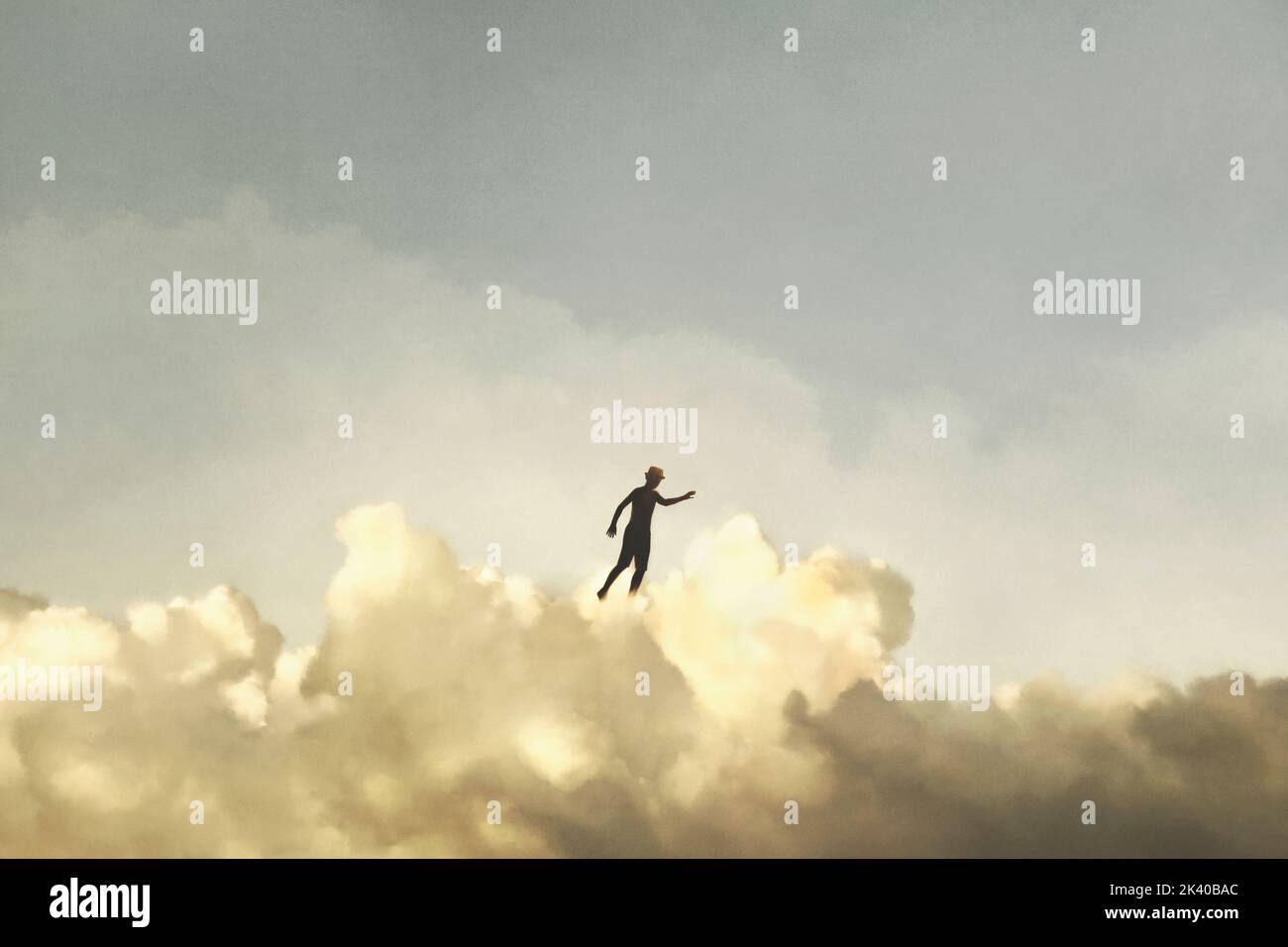 Surreal boy hi-res stock photography and images - Alamy