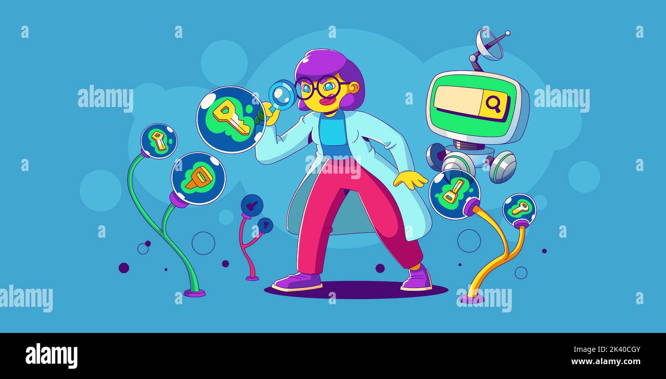 Keyword research, Seo analysis, keywording tool media concept ...