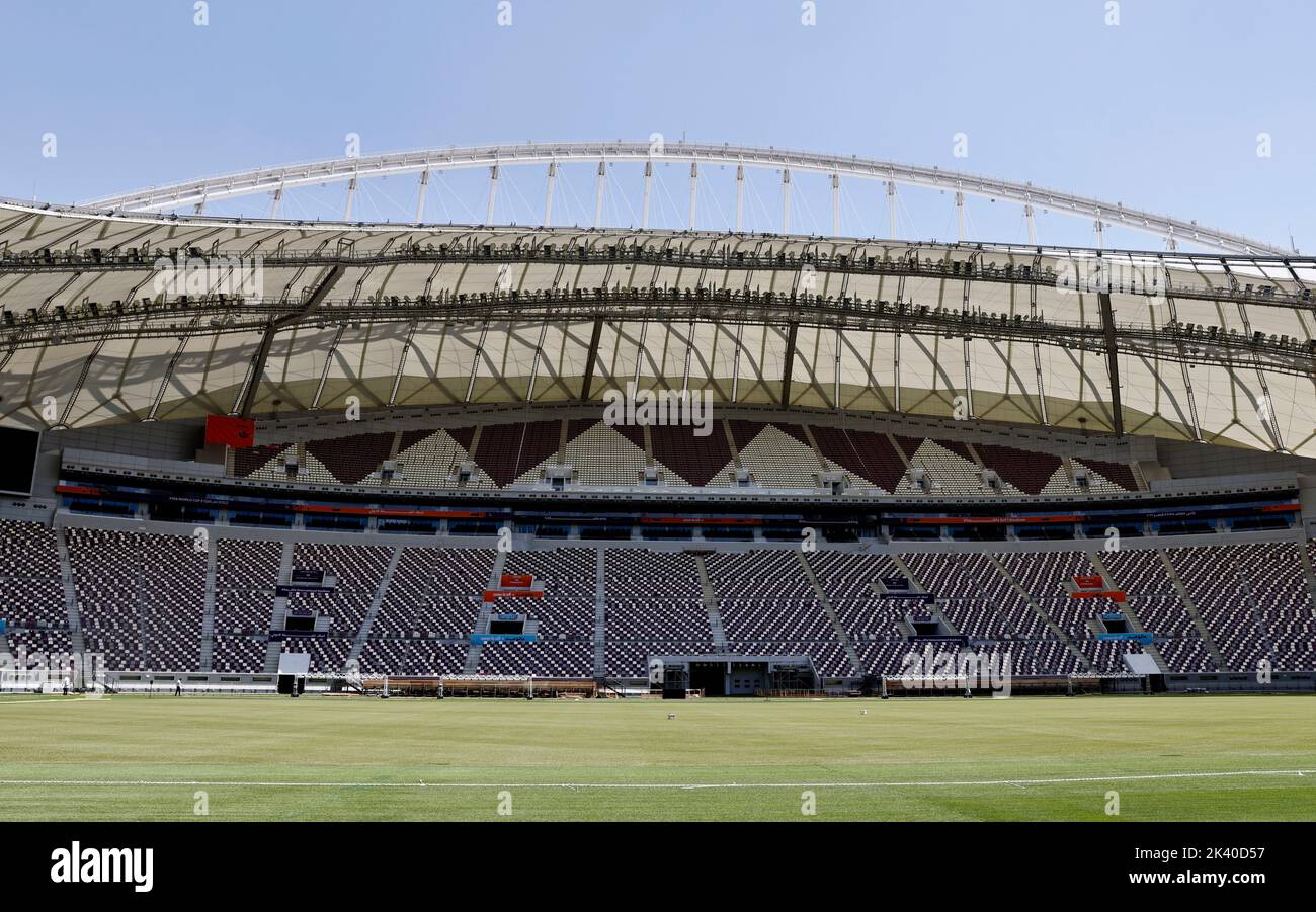 World cup qatar 2022 stadium hi-res stock photography and images - Alamy