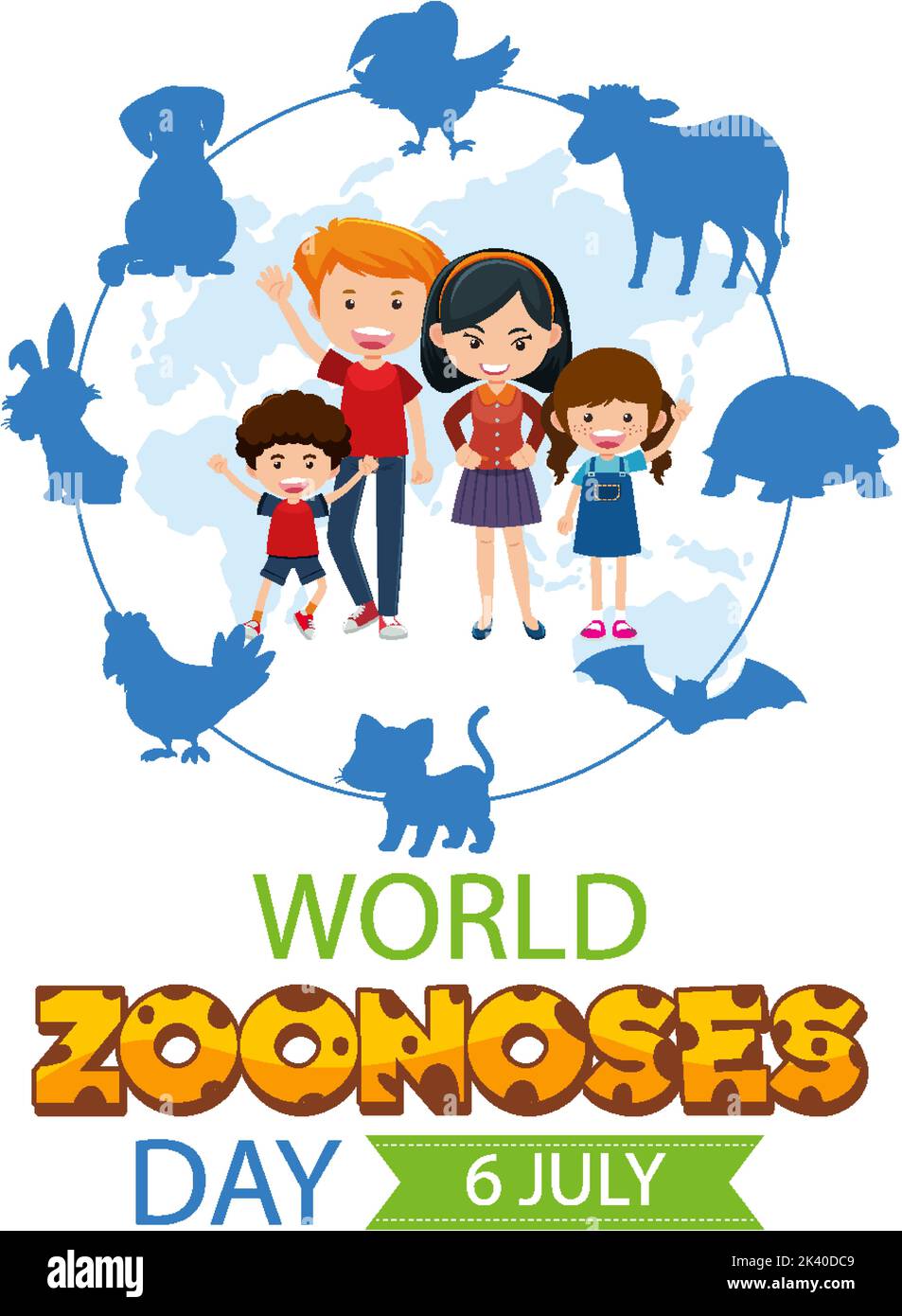 World zoonoses day banner design illustration Stock Vector Image & Art ...