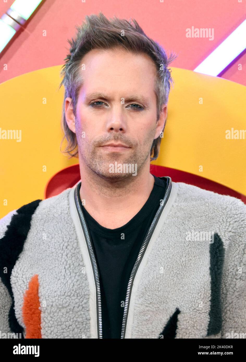 Los Angeles, California, USA 28th September 2022 Songwriter Justin ...