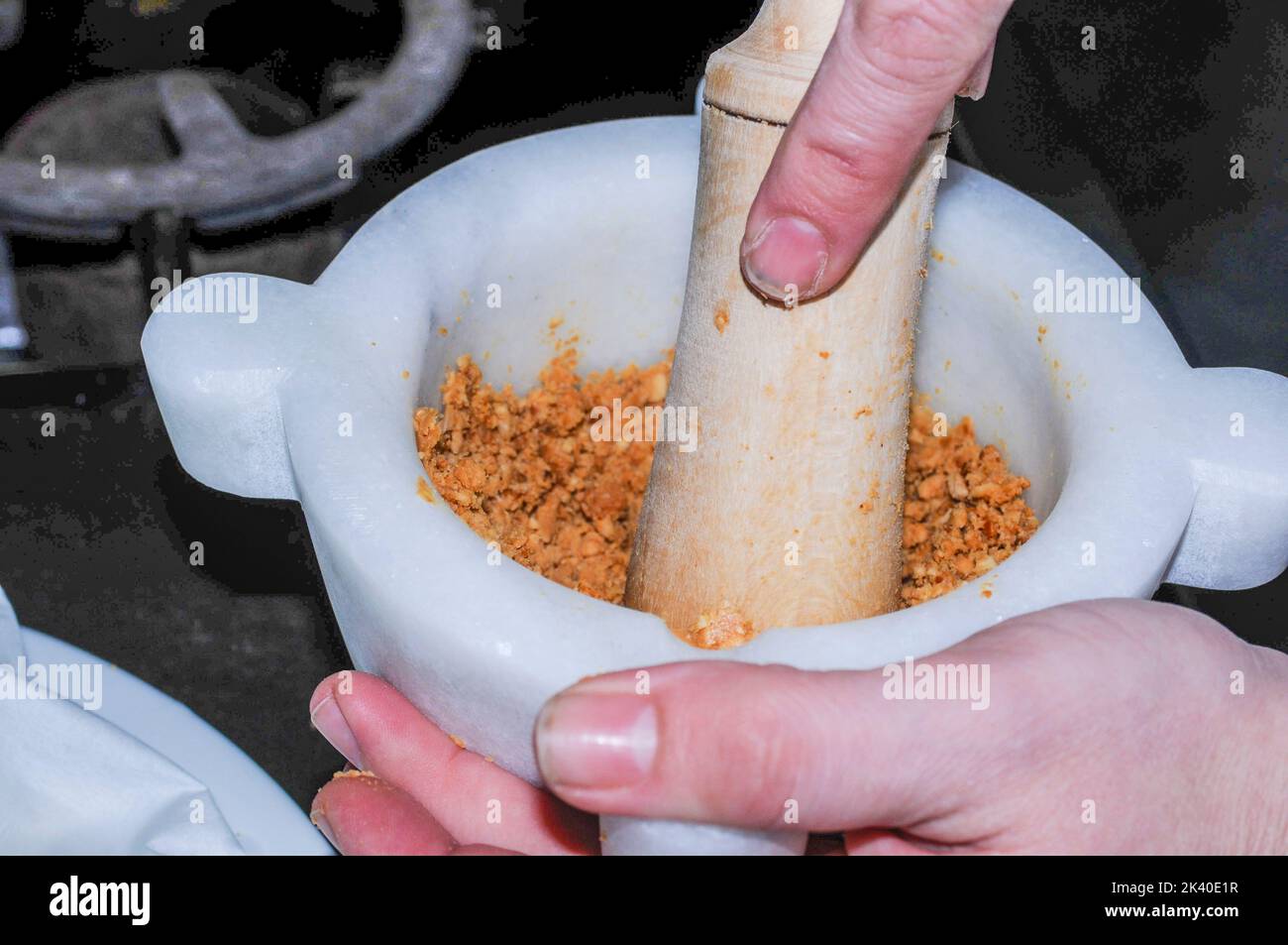 Mortar toasted hi-res stock photography and images - Alamy