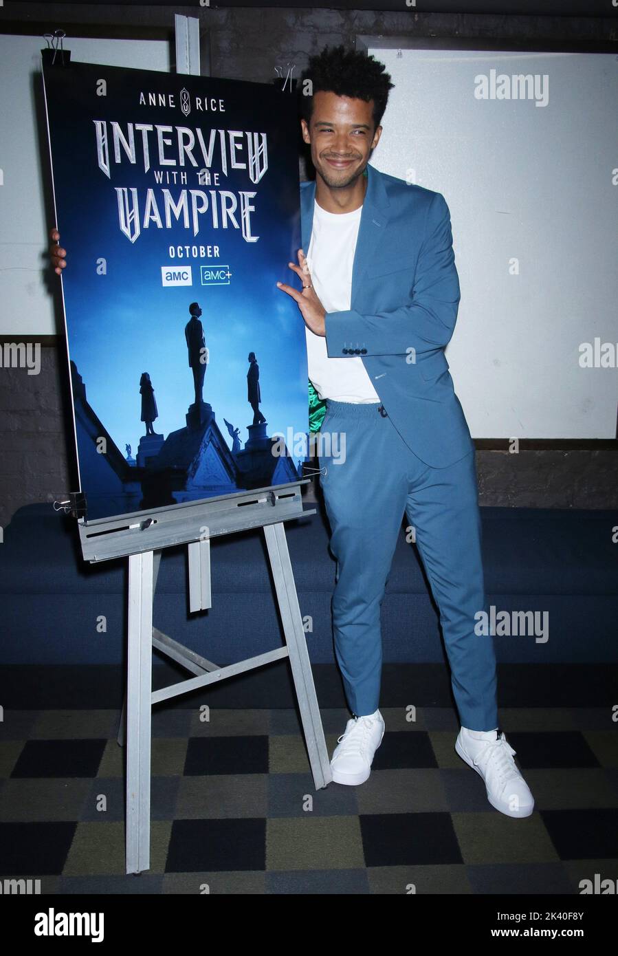 September 27 2022 Jacob Anderson attend AMC' Anne Rice's Interview with ...