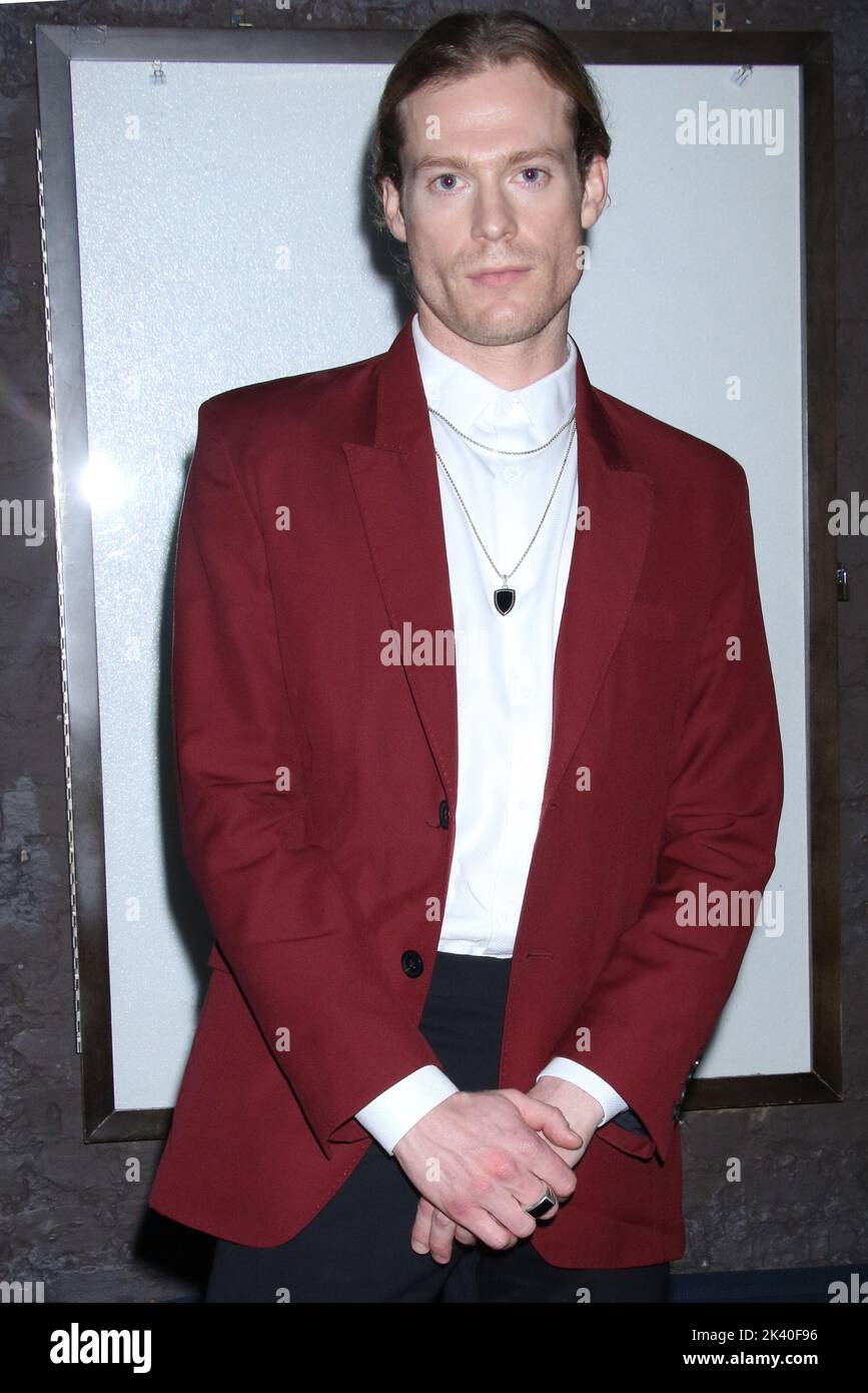 September 27 2022 Sam Reid attend AMC' Anne Rice's Interview with the ...