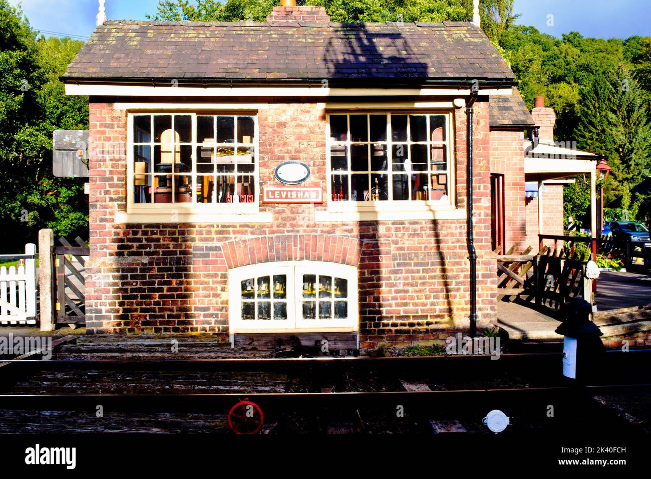 Levisham signal box hi-res stock photography and images - Alamy
