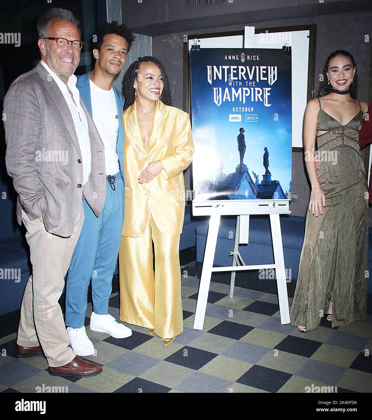 September 27 2022 Mark Johnson, Jacob Anderson, Kalyne Coleman, Bailey ...