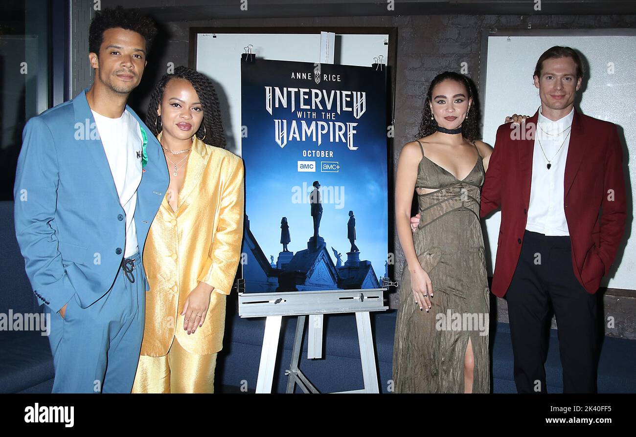 September 27 2022 Jacob Anderson, Kalyne Coleman, Bailey Bass, and Sam ...