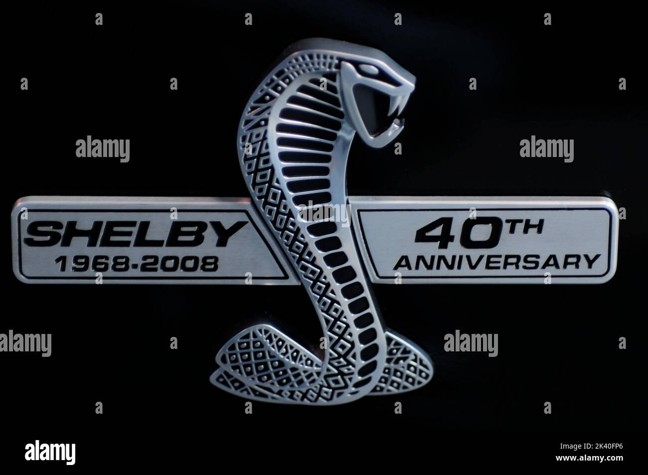 Emblem Shelby Mustang - is a high performance version of the Ford ...