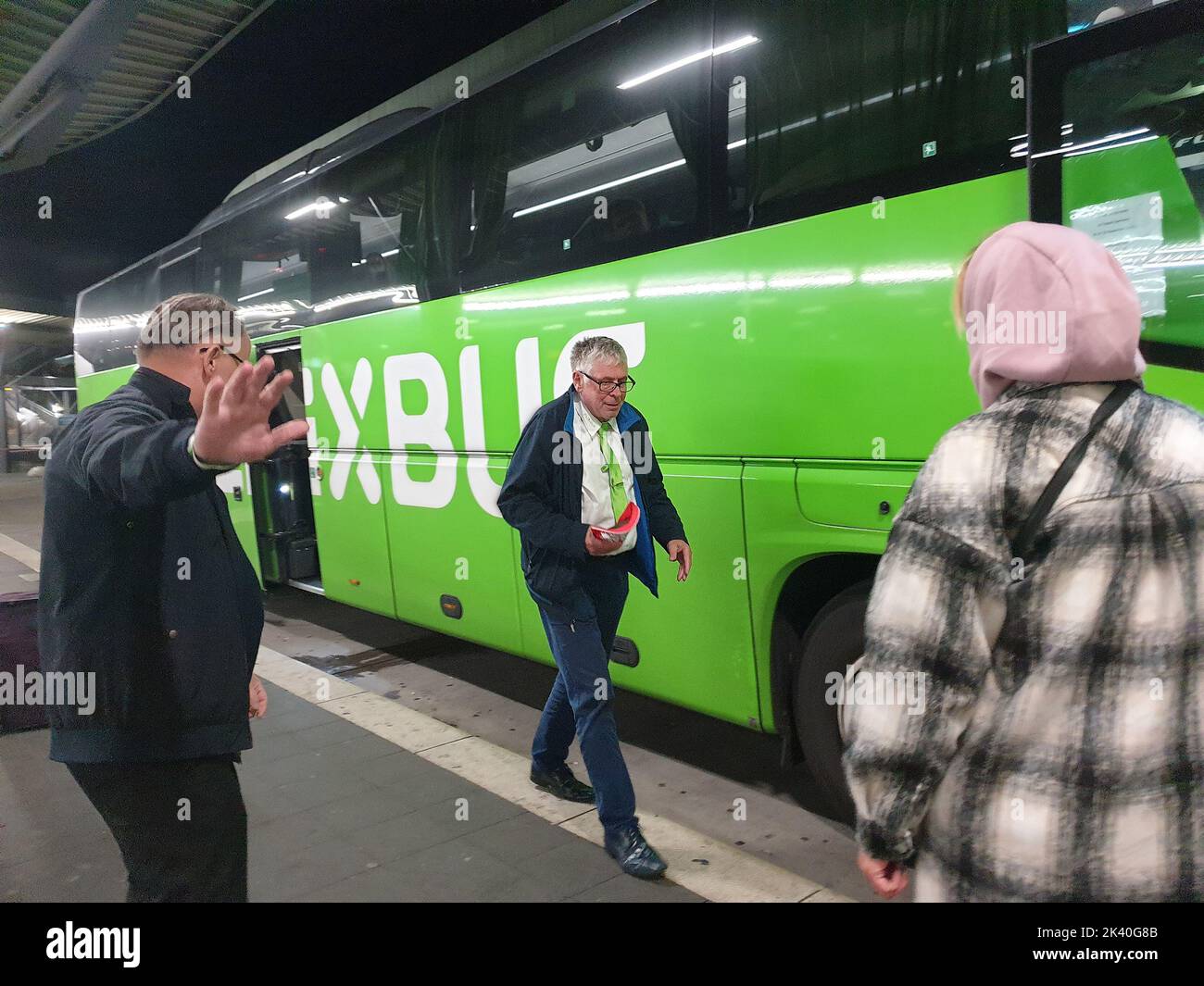 Polish bus drivers hi-res stock photography and images - Alamy