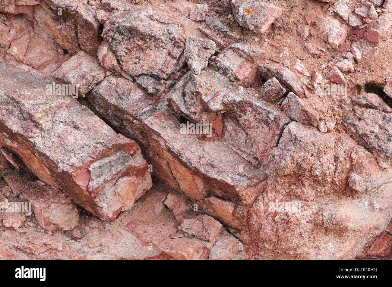 Volcanic soil texture stock photo Stock Photo - Alamy