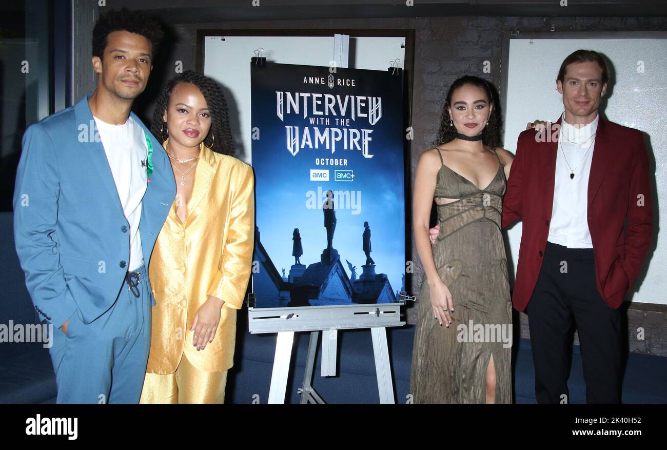 AMC`s `Anne Rice`s Interview With The Vampire` New York Photocall At ...