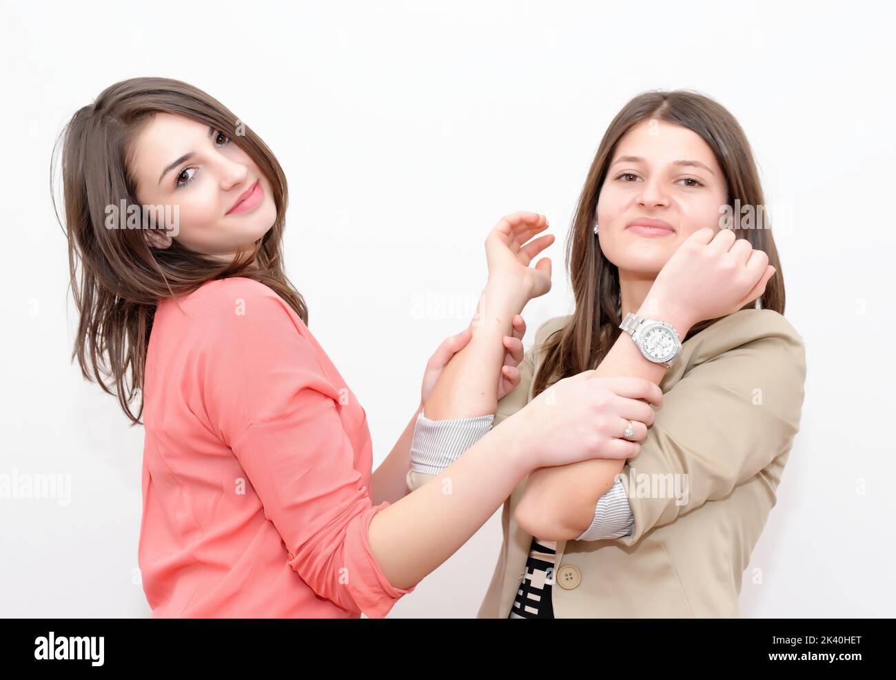 A true friendship Stock Photo - Alamy