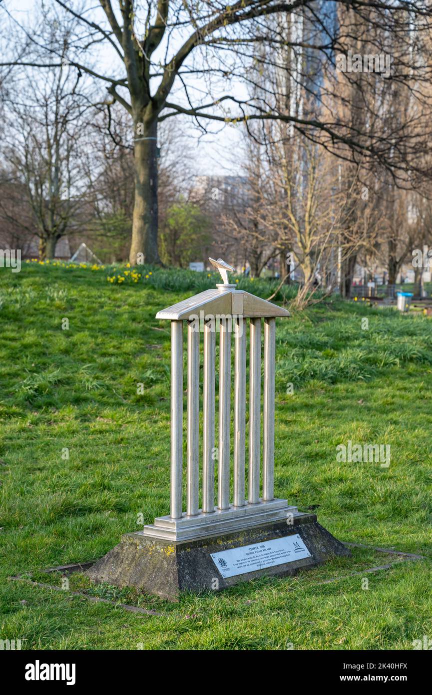 Temple 2000 George Wyllie RSA MBE This sculpture marks the site of the ...