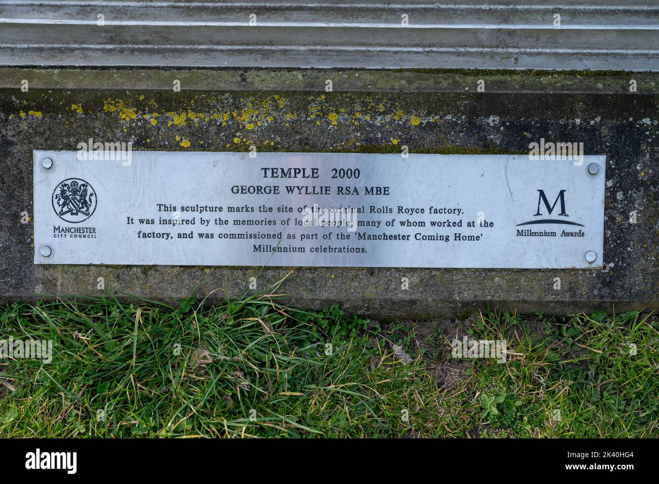 Temple 2000 George Wyllie RSA MBE This sculpture marks the site of the ...