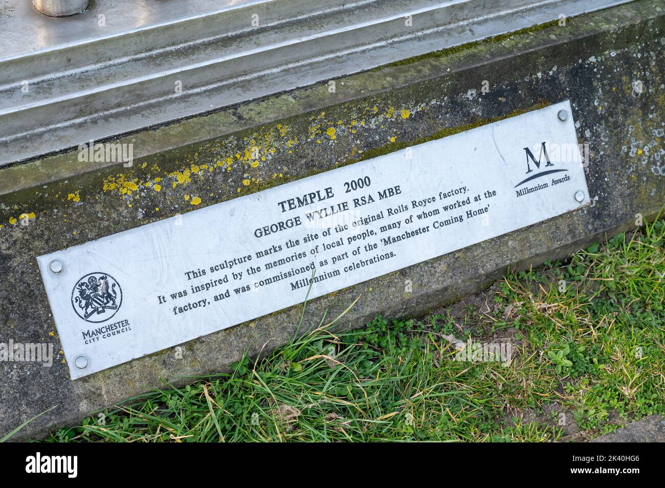 Temple 2000 George Wyllie RSA MBE This sculpture marks the site of the ...